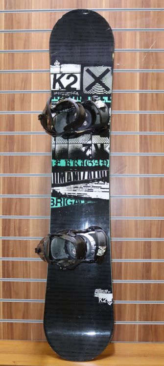 Б/у сноуборд K2 Brigade Wide + кр. Drake Queen Black купить дешево в ...